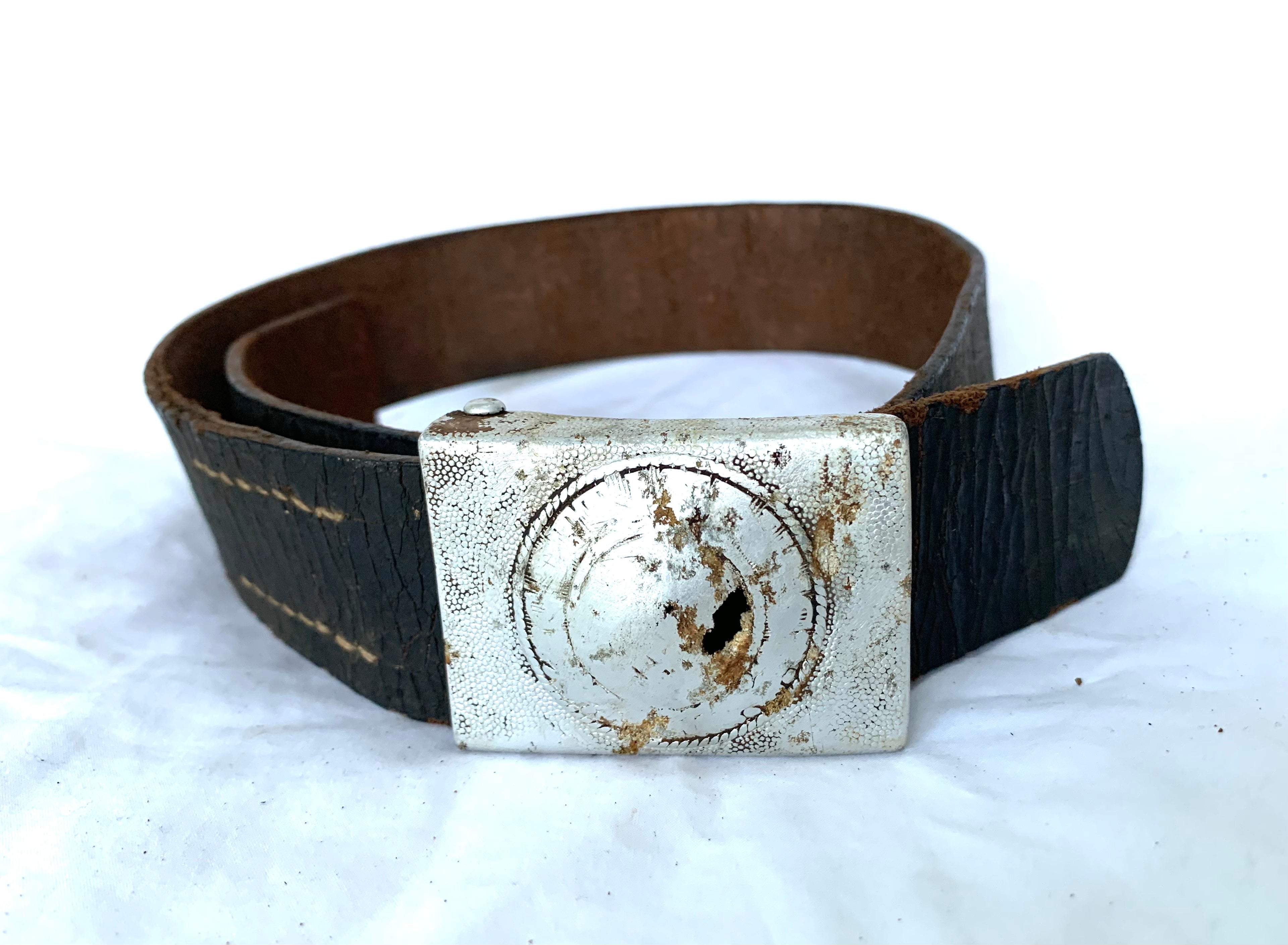 German WW2 Soldiers/Partizan Belt and Buckle recovered from the Easter ...