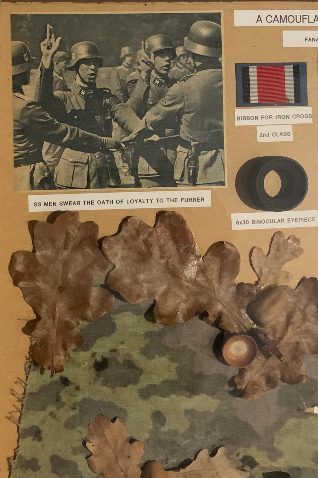 12th SS Hitler Jurgend Sniper Original Framed Items from the Battle of ...