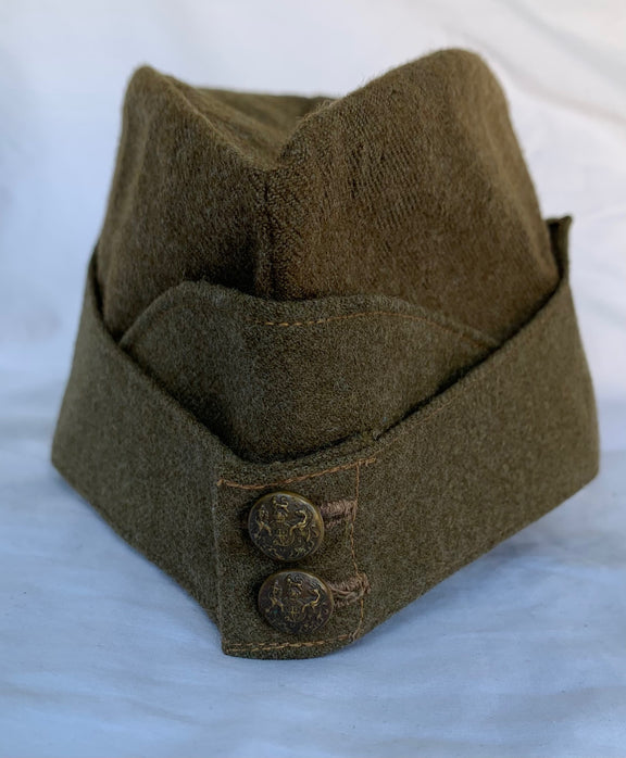WW2 British Army Side Cap dated 1940 – Vigo Militaria and Collectables